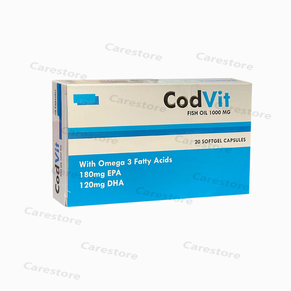 CODVit Softgel Capsules – CareStore