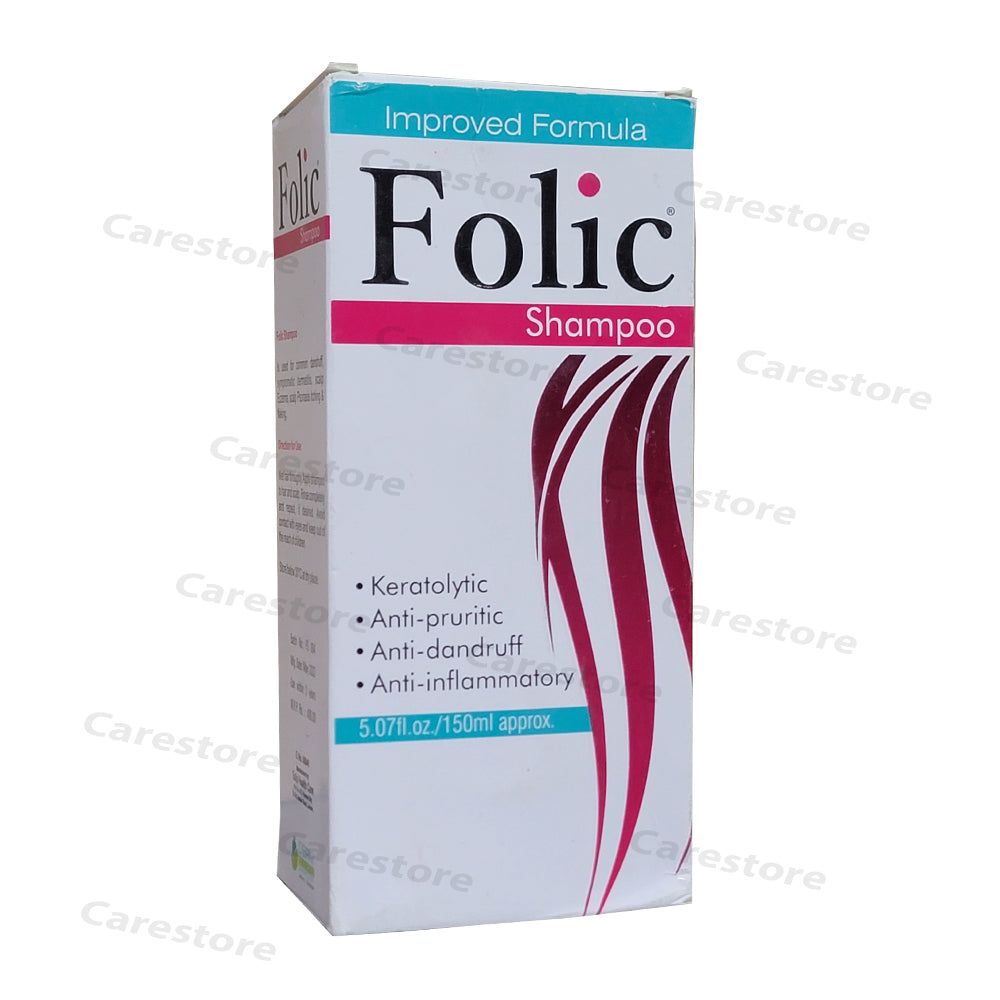 Folic Shampoo 150ml Carestore