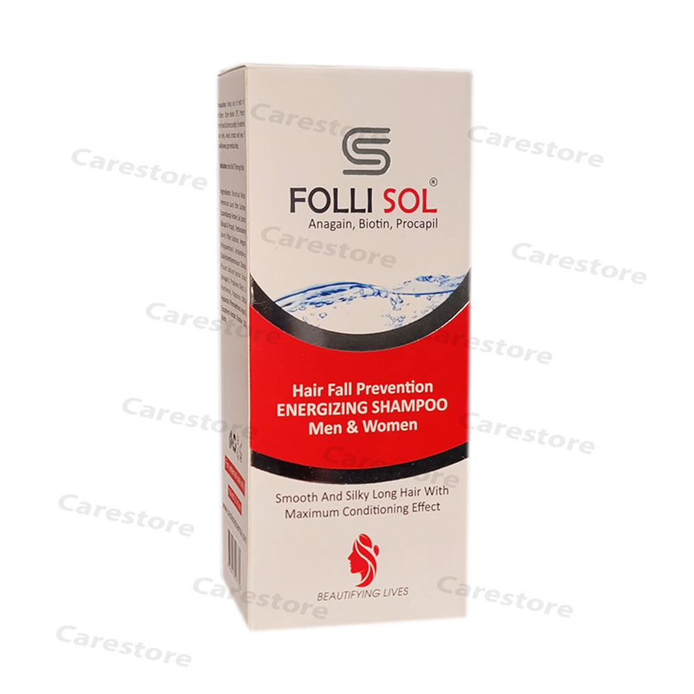 Folli Sol Hair Fall Prevention Energizing Shampoo 100ml Carestore