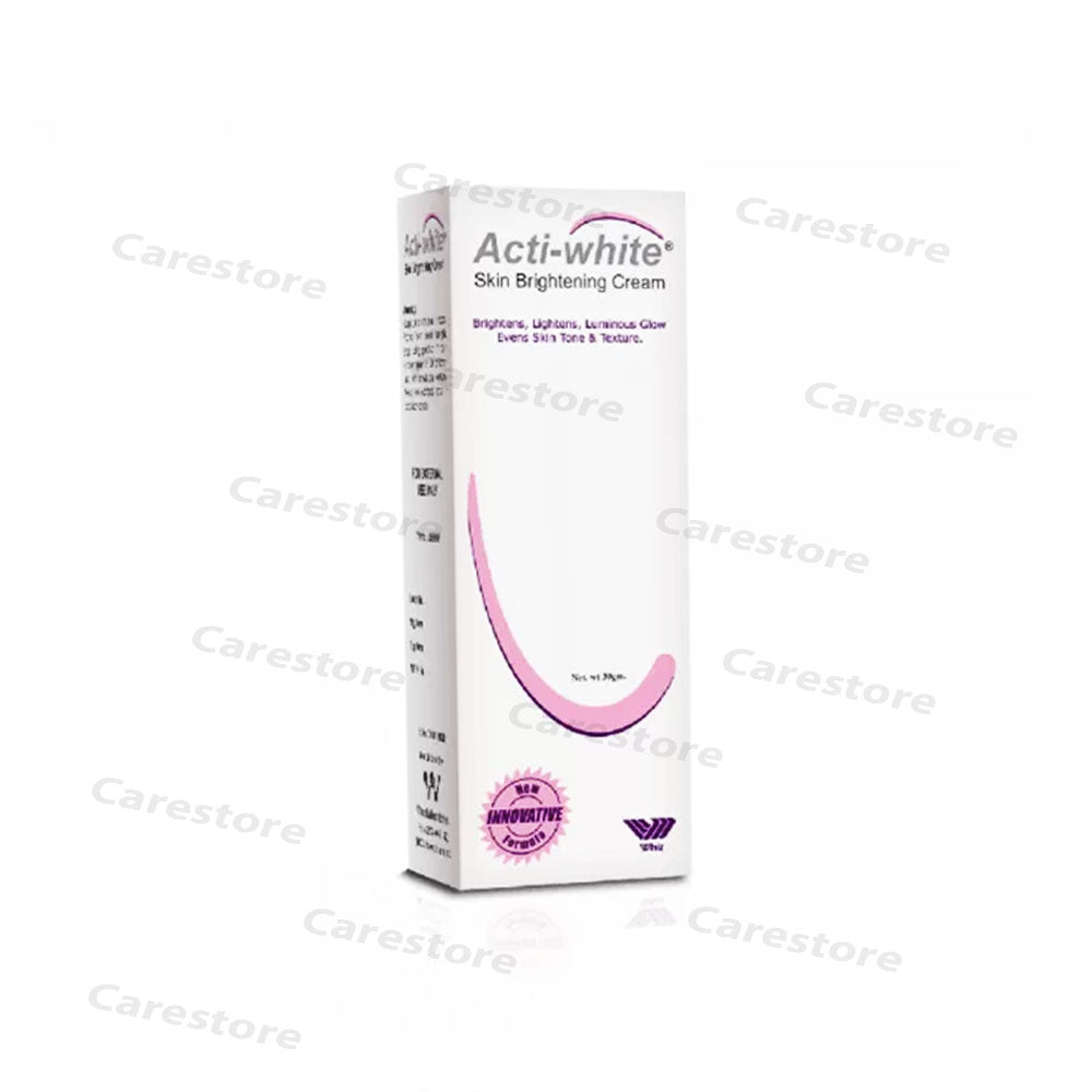 Acti white Skin Brightening Cream 30gm – CareStore