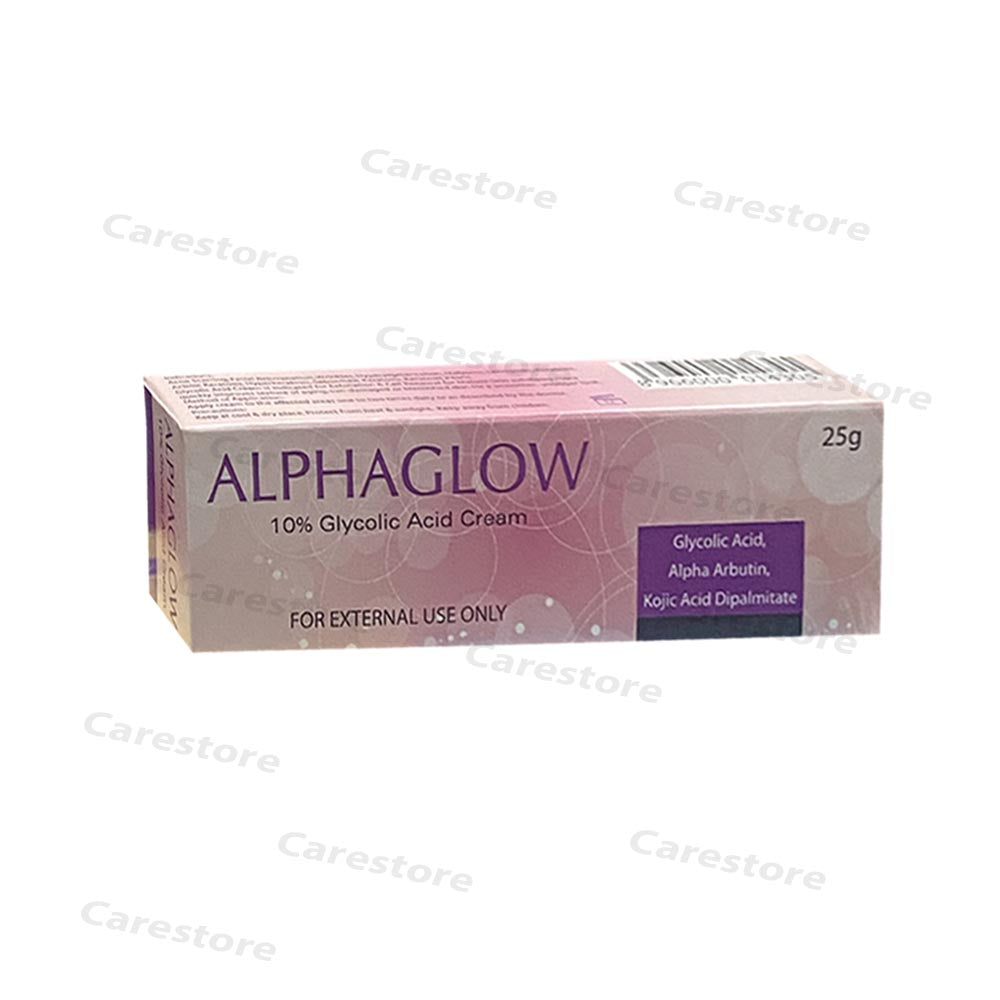 Alphaglow Cream 25gm - Place Your Order At carestore.pk - discount ...