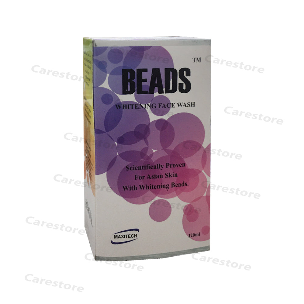 Beads Whitening Face Wash 120ml – CareStore