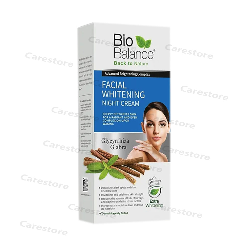 Bio Balance Facial Whitening Night Cream – CareStore