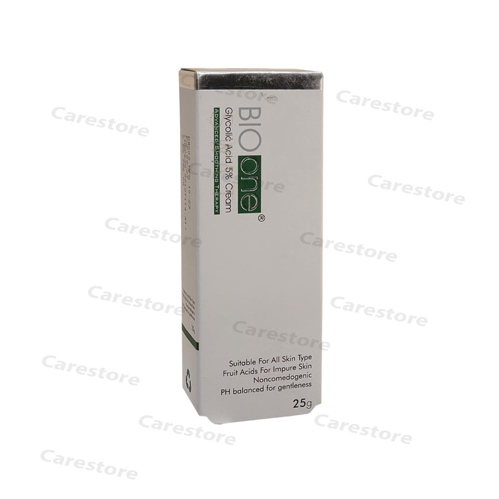 Bio One Glycolic acid 5% Cream – CareStore