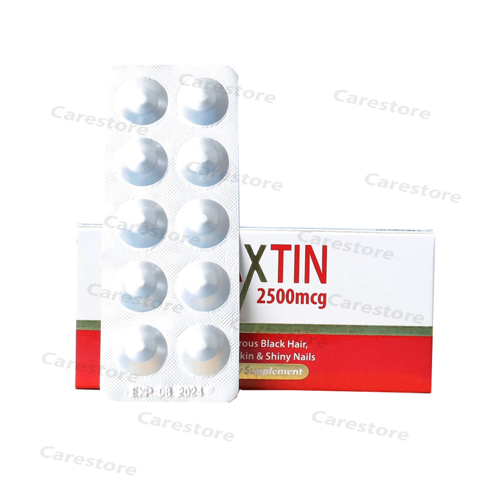 Maxtin Biotin 2500mcg Capsules – CareStore