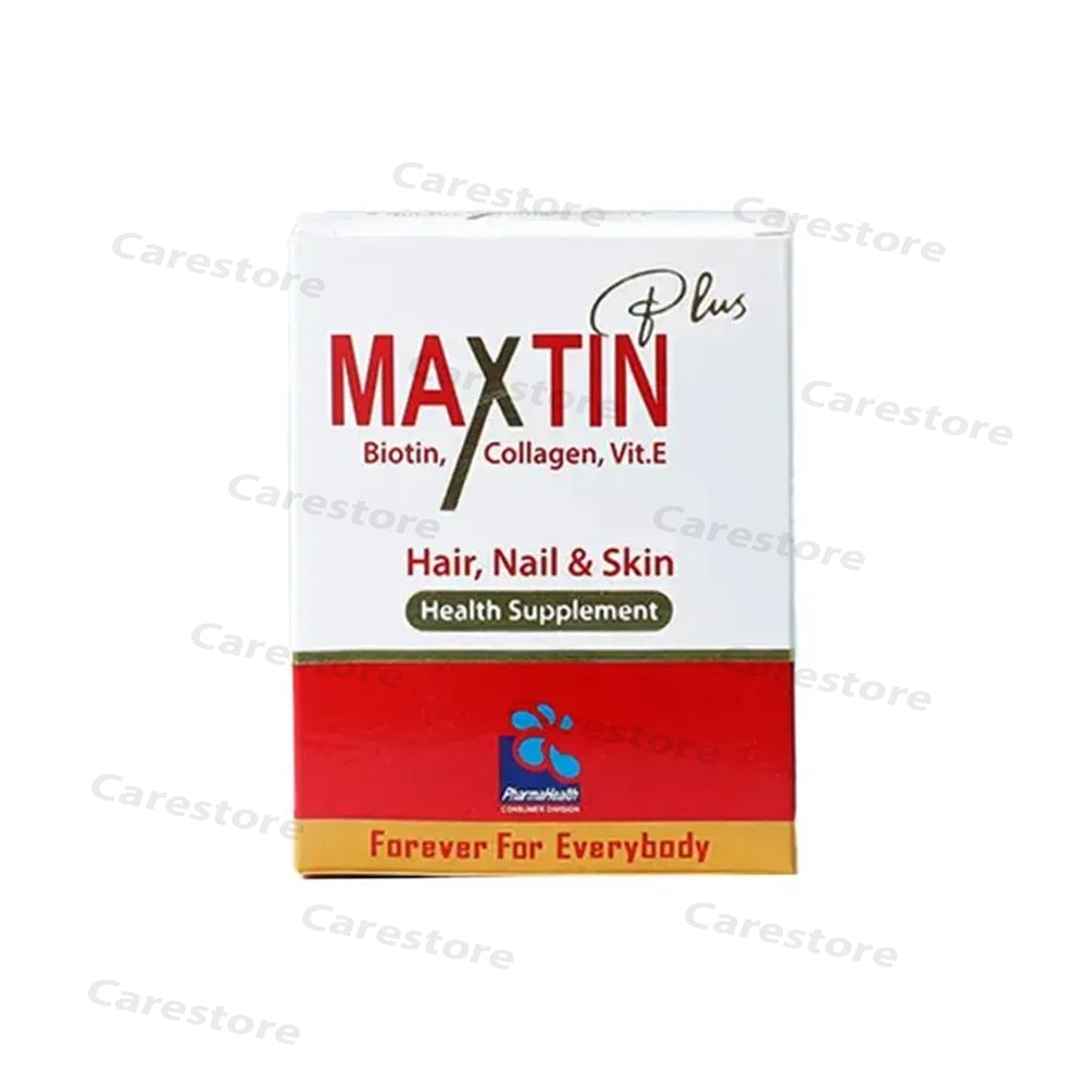 Maxtin Plus Biotin, Collagen Vitamin E Sachet – CareStore