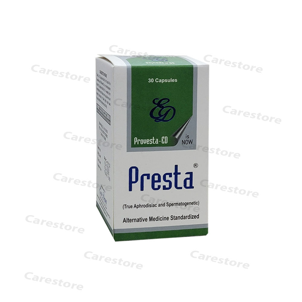 Presta Capsules – CareStore