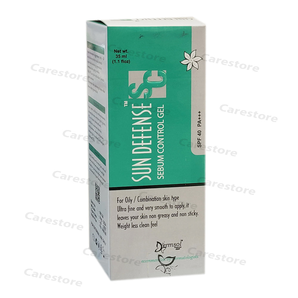 Sun Defense SC Sebum Control gel SPF 40 PA+++ 45ml – CareStore