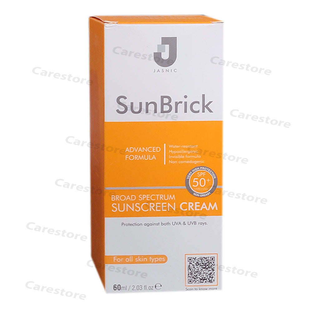 SunBrick SPF50+ Sunscreen Cream – CareStore