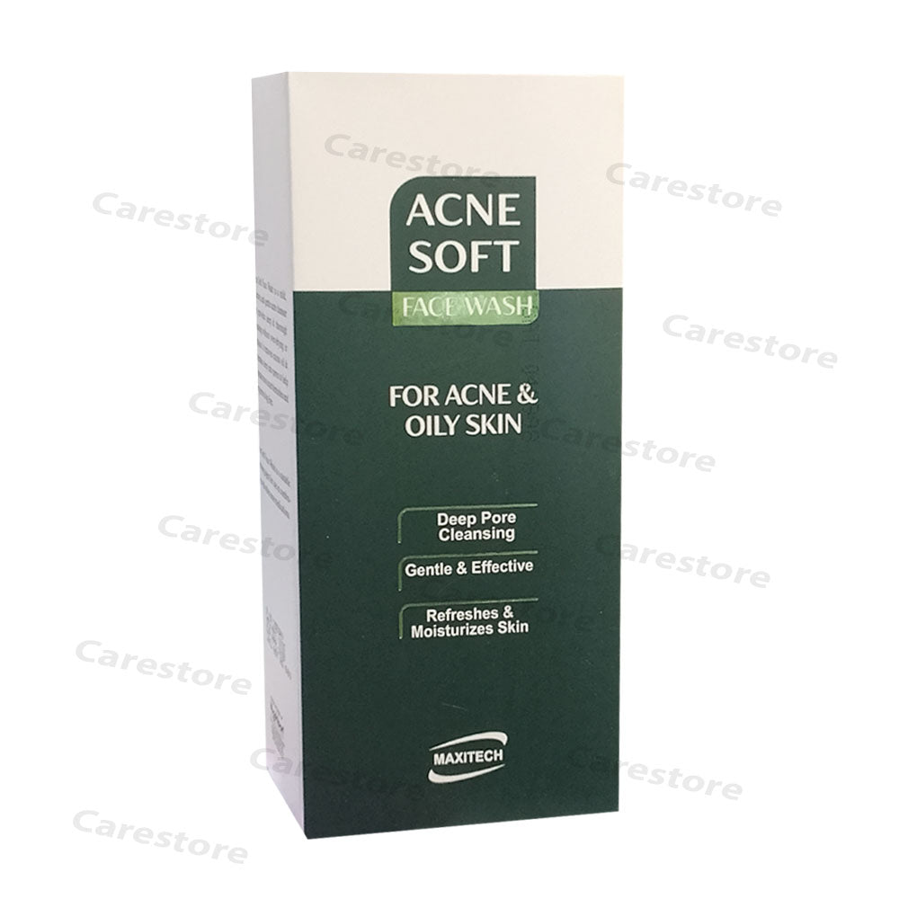 Acne Soft Face Wash 120ml – CareStore