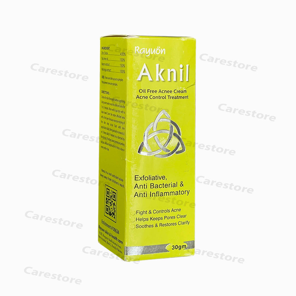 Aknil Acne Control Cream 30gm – CareStore