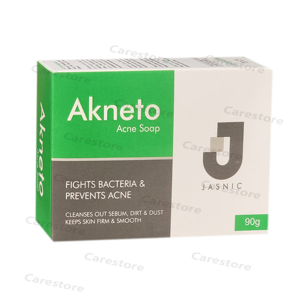 Akneto Acne Soap 90gm order skin care products here carestore.pk ...