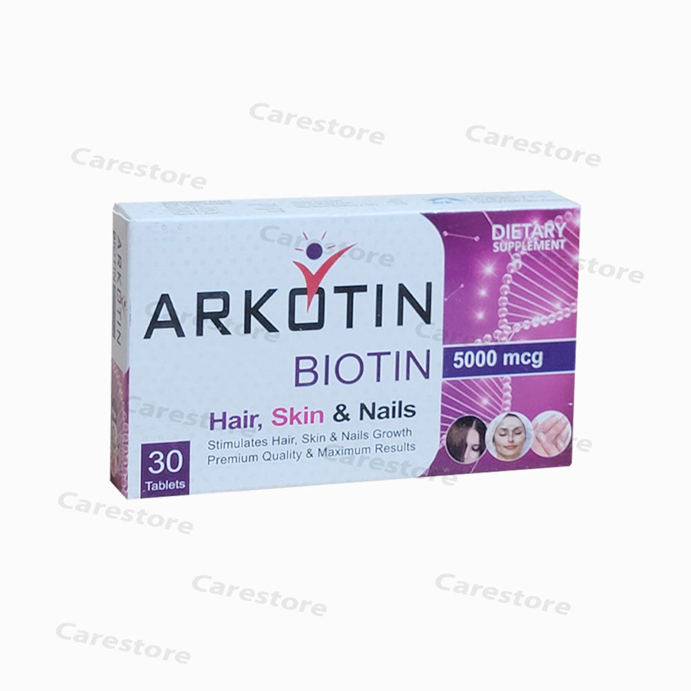 Arkotin Biotin Tablets – CareStore