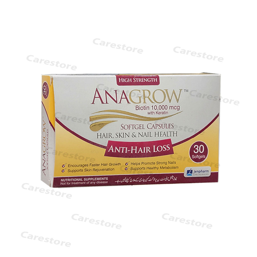 ANAGROW SOFT GEL CAPSULES – CareStore