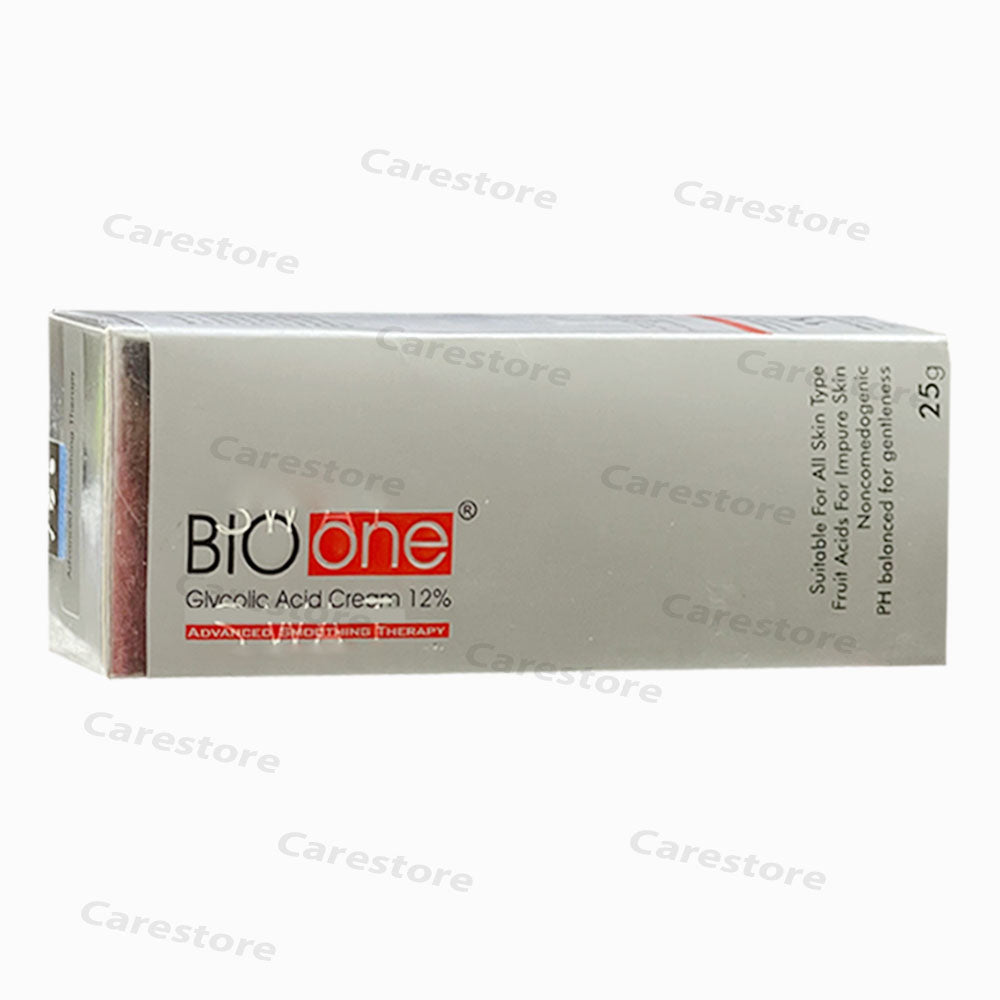 Bio One Glycolic acid 12% Cream – CareStore