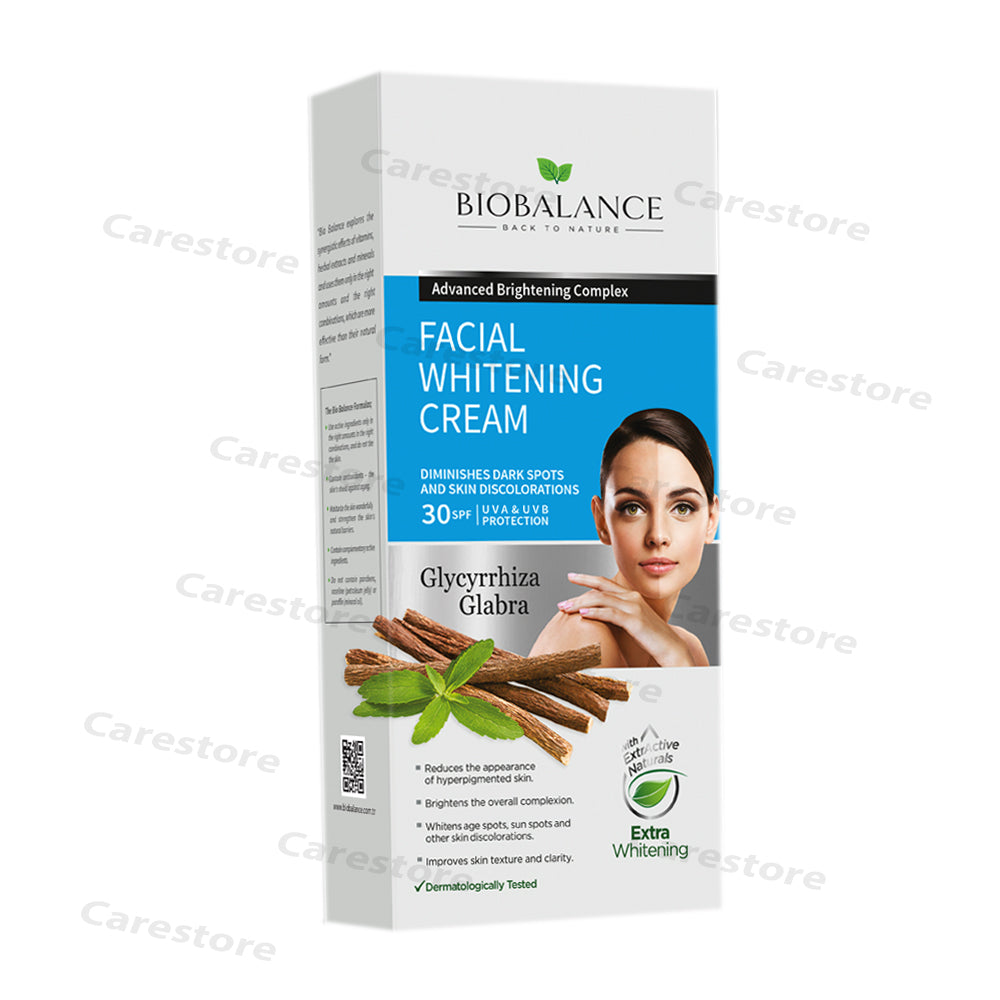 Bio Balance Facial Whitening SPF30 Cream – CareStore