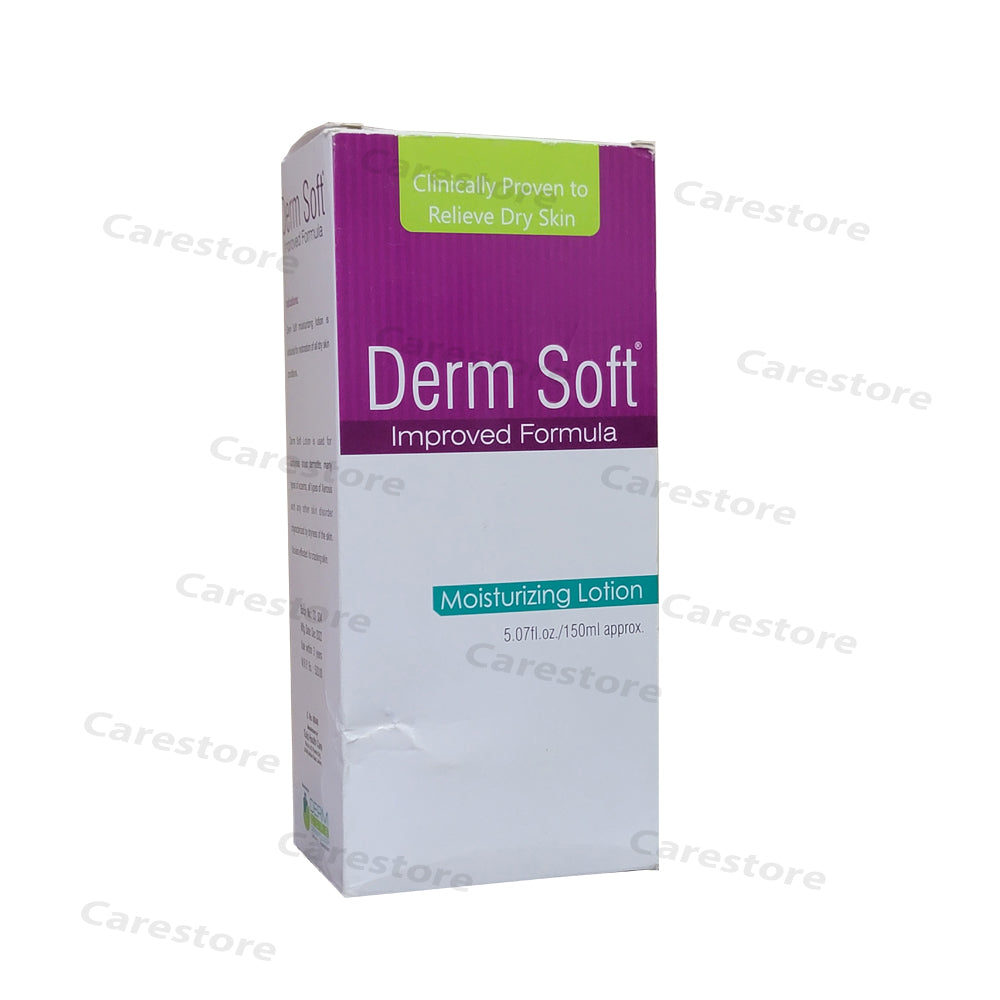 Derm Soft improved formula moisturizing lotion 50ml – CareStore