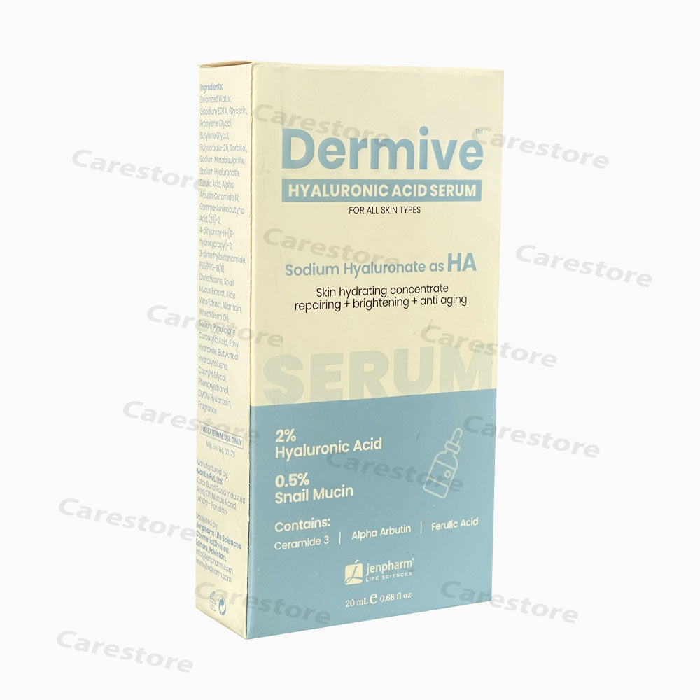 DERMIVE HYALURONIC HYDRATING SERUM – CareStore