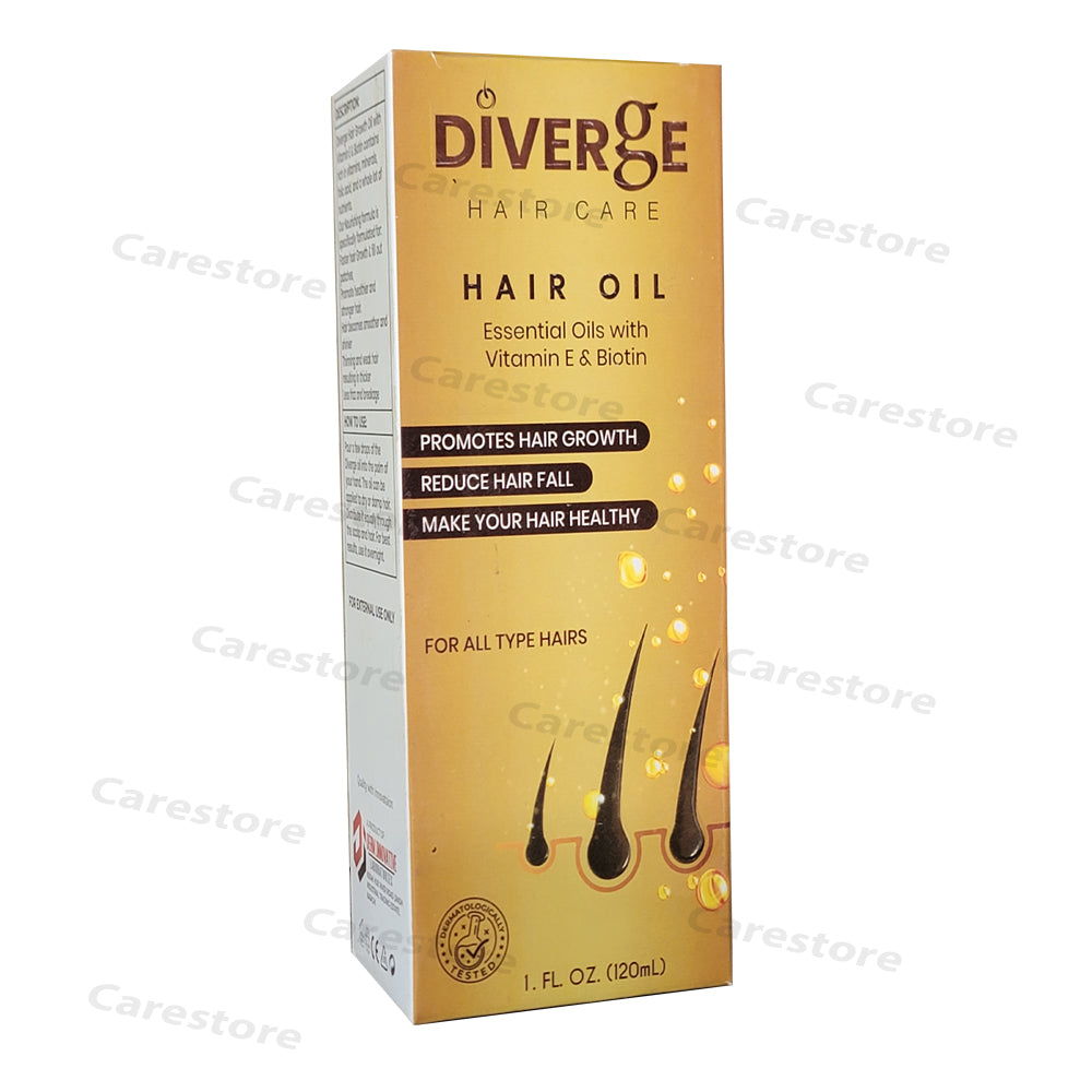 Diverge hair care oil 120ml – CareStore