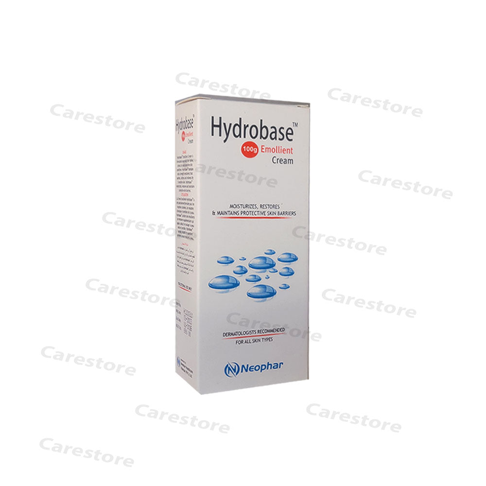 Hydrobase Emollient Cream 100gm – CareStore