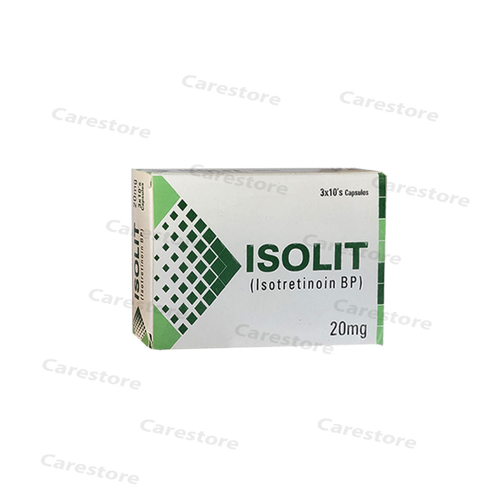 Isolit 20mg Capsules – CareStore