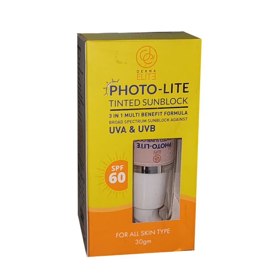 Photo- Lite Tinted Sunblock, SPF 60 – CareStore