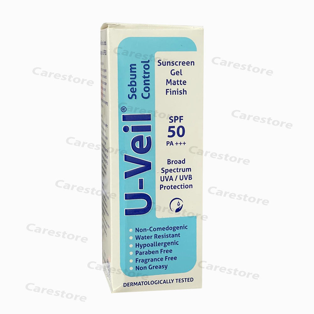 U-Veil Sebum Control Gel SPF 50 – CareStore