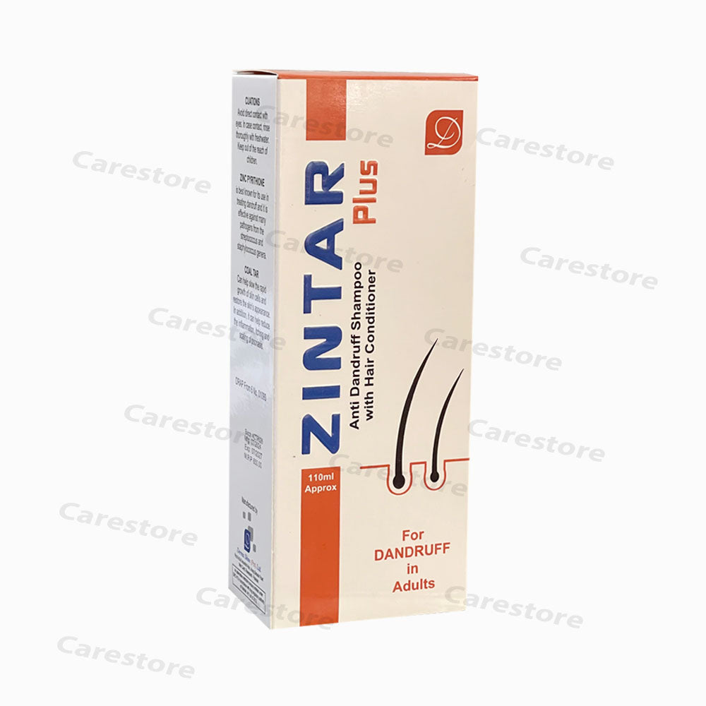 Zintar Plus Anti Dandruff Shampoo 120ml – CareStore